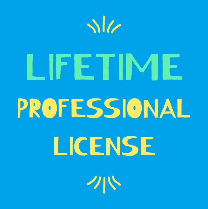 Lifetime Professional License For Our Printables